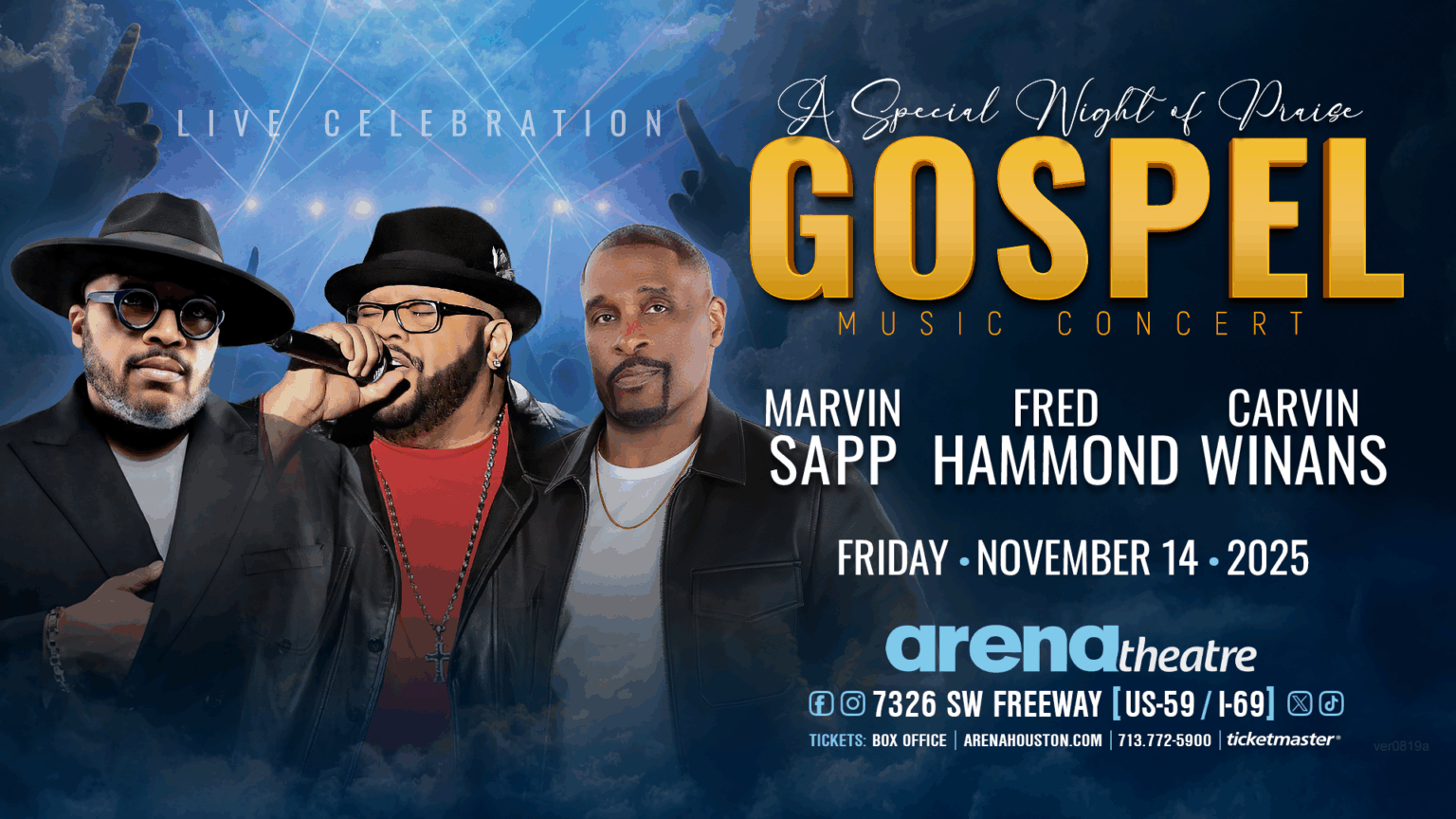 11/14/25 – Fred Hammond, Marvin Sapp, & Carvin Winans: A Special Night ...
